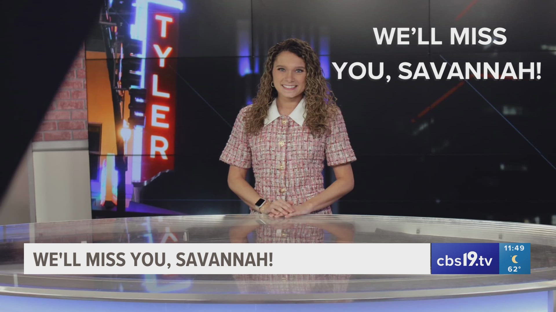 CBS19 says goodbye to Savannah Hale!
