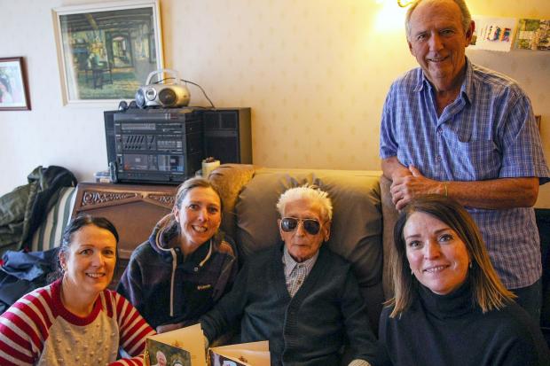 Retired gents hairdresser of 40 years celebrates 105th birthday