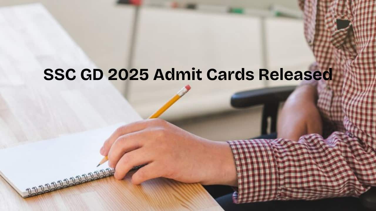 SSC GD 2025 Admit Cards Out: Check download link and important details here