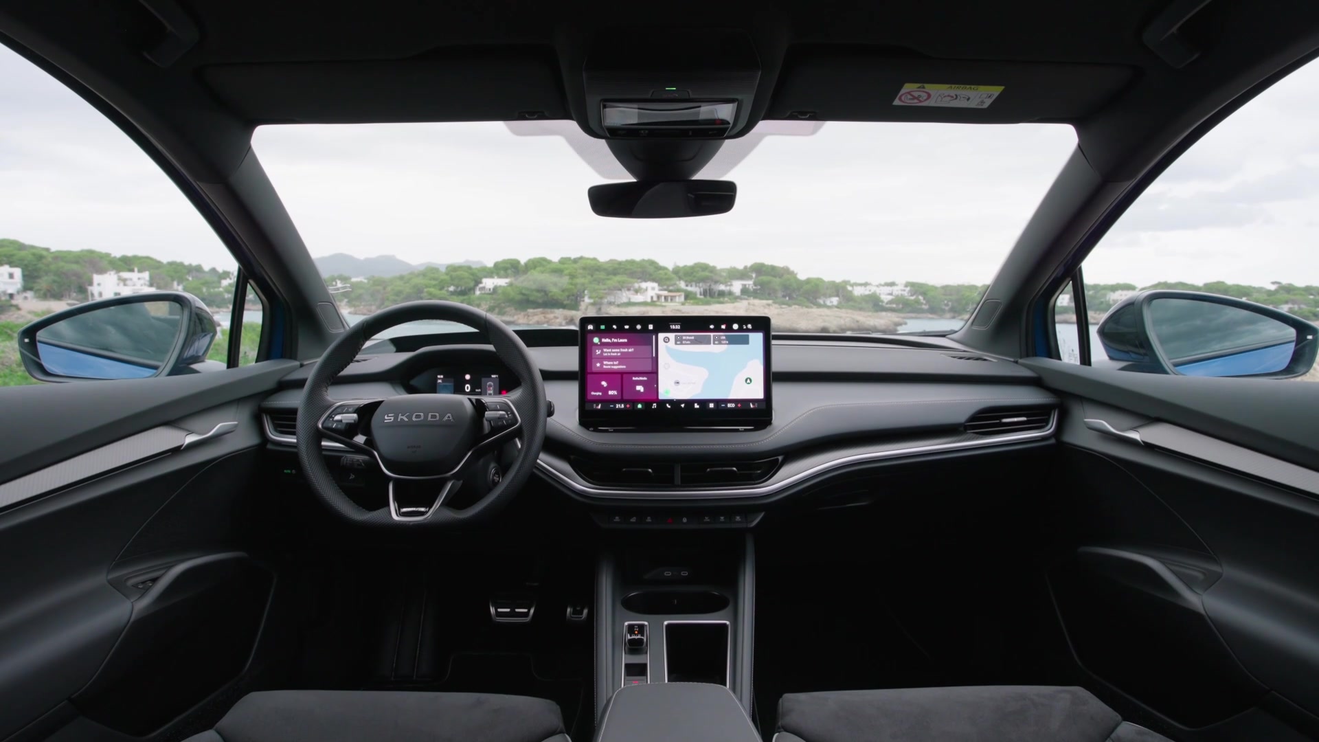 The new Skoda Elroq Sportline Interior Design