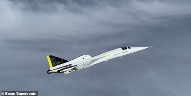 Historic moment as 'Son of Concorde' jet breaks sound barrier