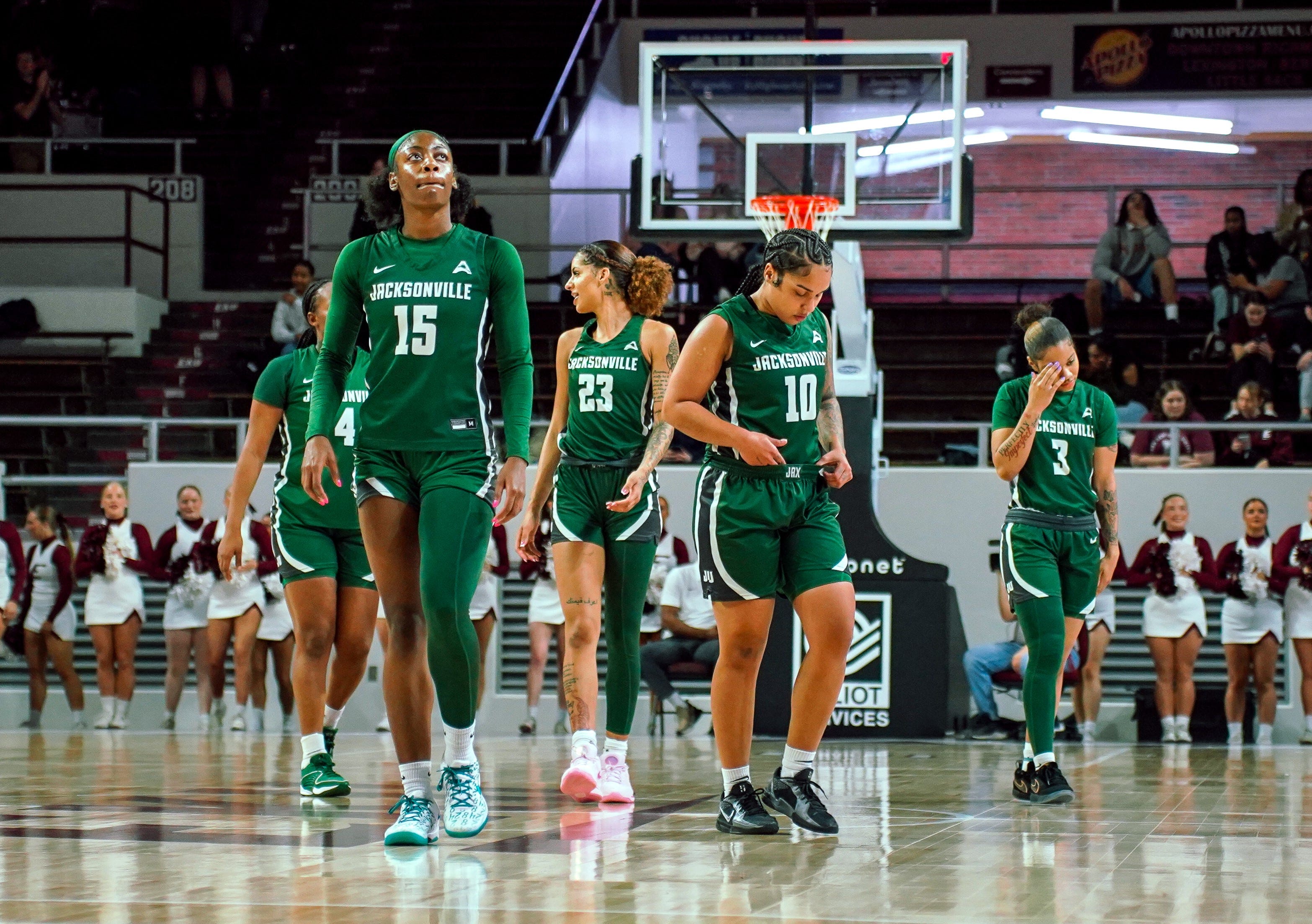 Jacksonville University sophomore Saniyah Craig has been a rebounding ...
