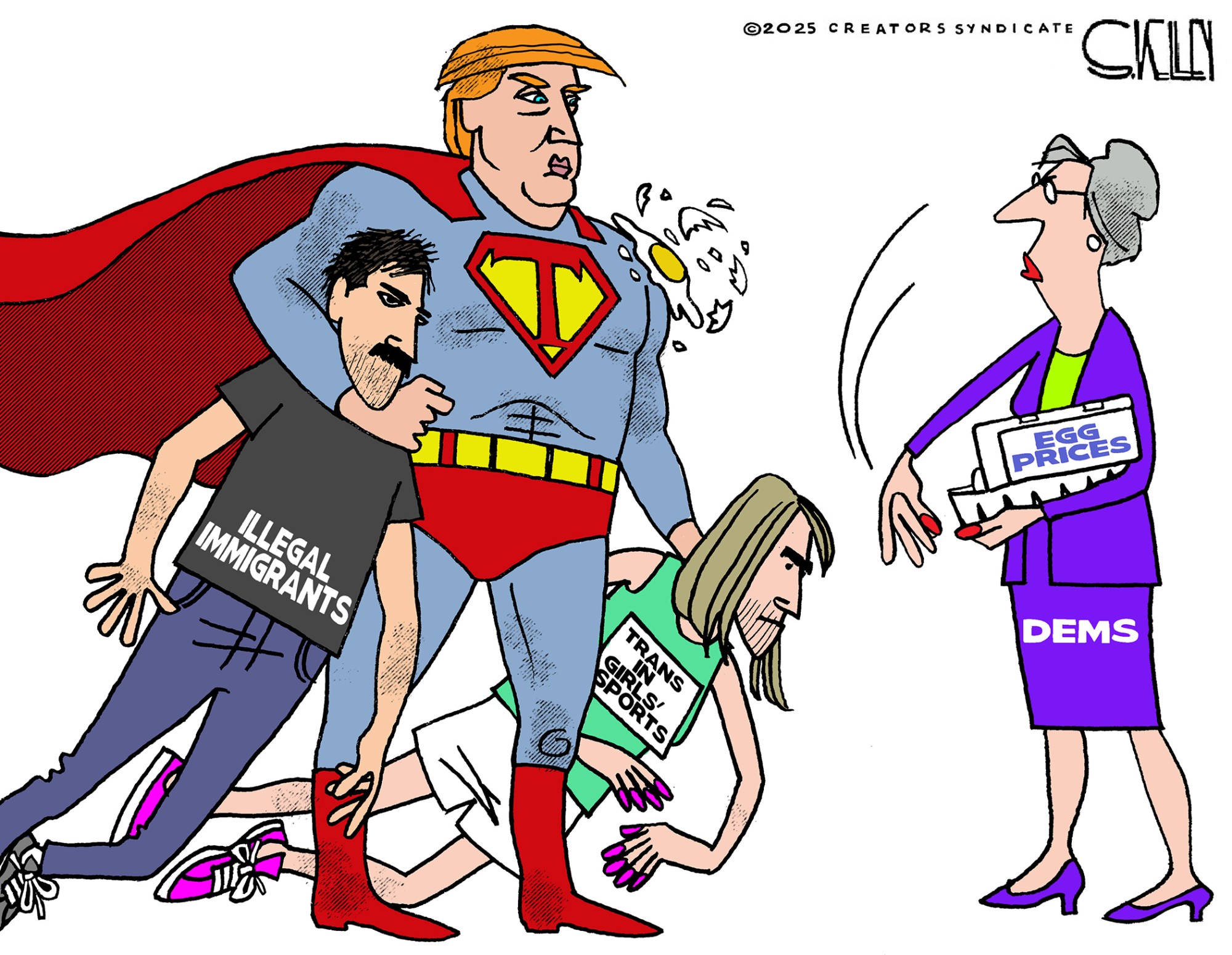 Editorial: The Latest Political Cartoons From The Creators Syndicate