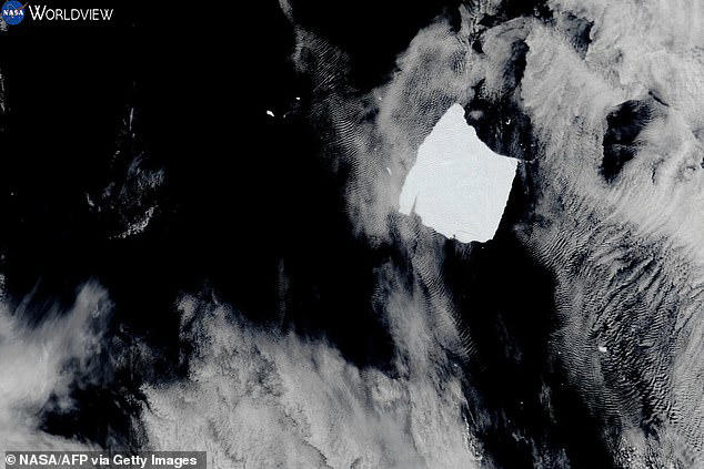 World's largest iceberg is falling apart, satellite images reveal