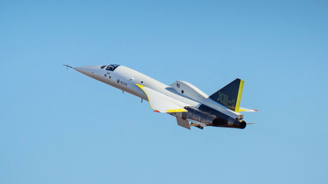 First independently developed jet plane goes supersonic in Mojave airspace