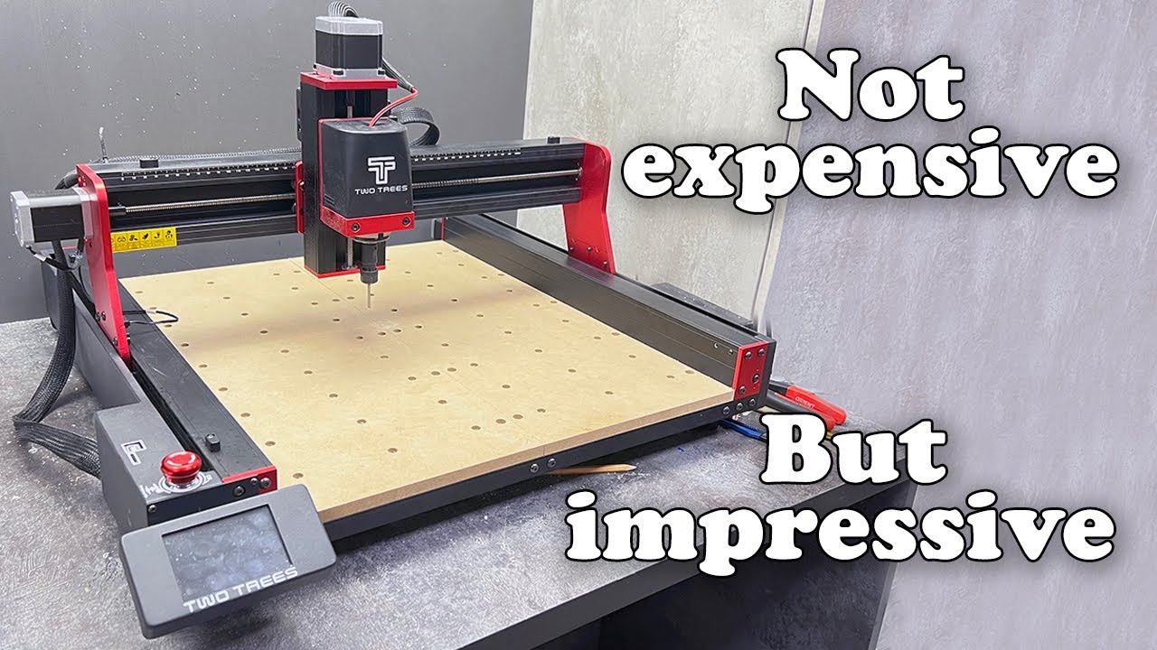 Inexpensive but Impressive Amateur CNC Milling Machine Unpacking and ...