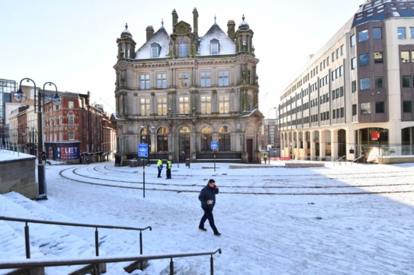 11 counties in England set to find themselves in middle of 12-inch snow ...