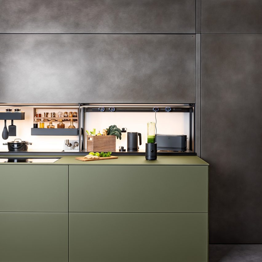 New Logica storage by Valcucine among nine new products on Dezeen Showroom