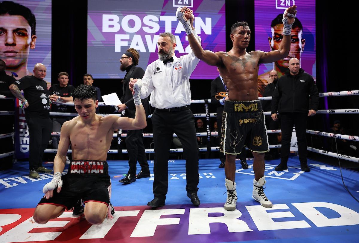 Confrontational scenes post-fight for dejected Junaid Bostan after ...