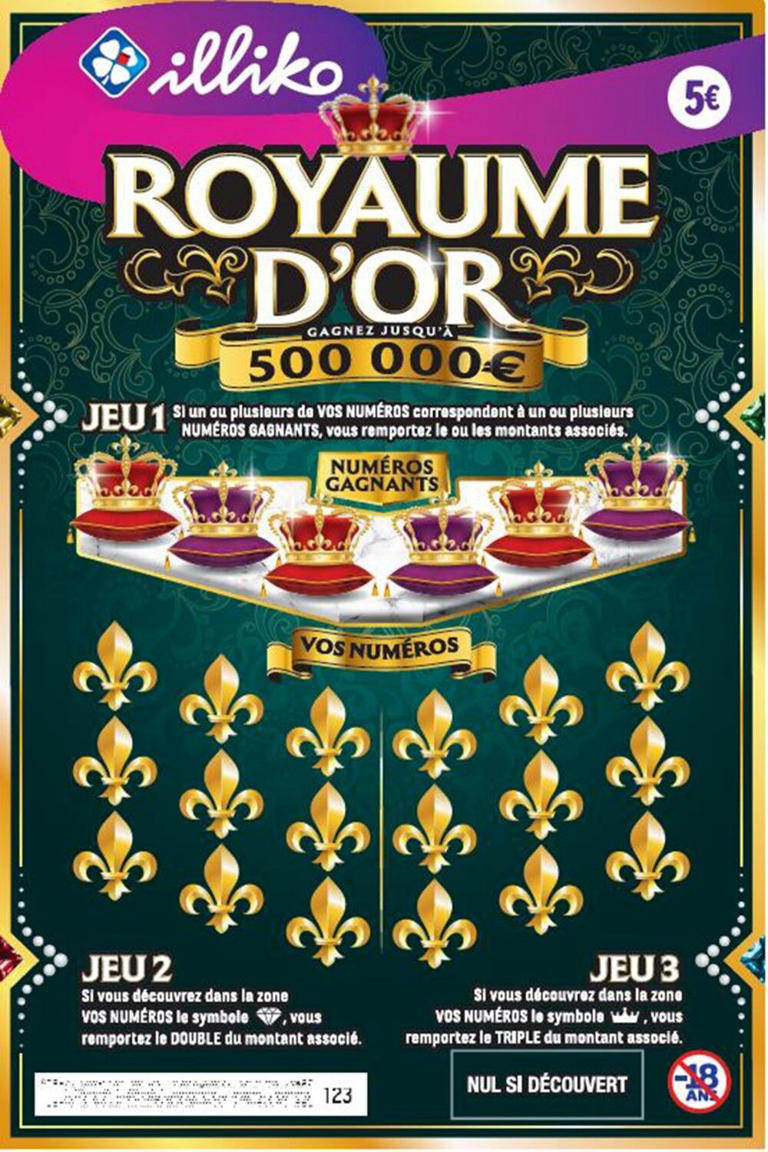 « Royaume d’or » : la FDJ lance un nouveau jeu à gratter avec 500 000 ...