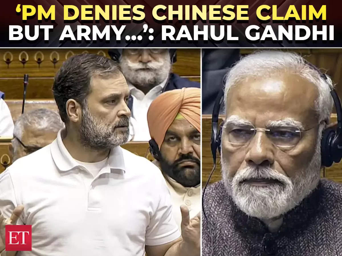 ‘Indian army disagrees with PM Modi’: Rahul Gandhi on border dispute ...