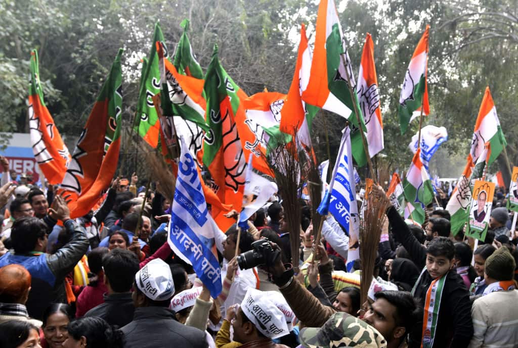 AAP vs BJP vs Congress- Who will win Delhi? Experts weigh in on ...