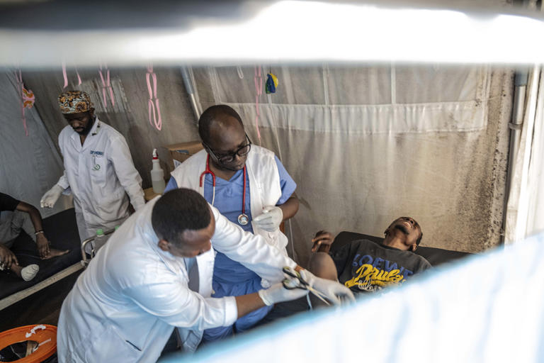 Hospitals in eastern Congo are crowded with wounded and exhausting ...