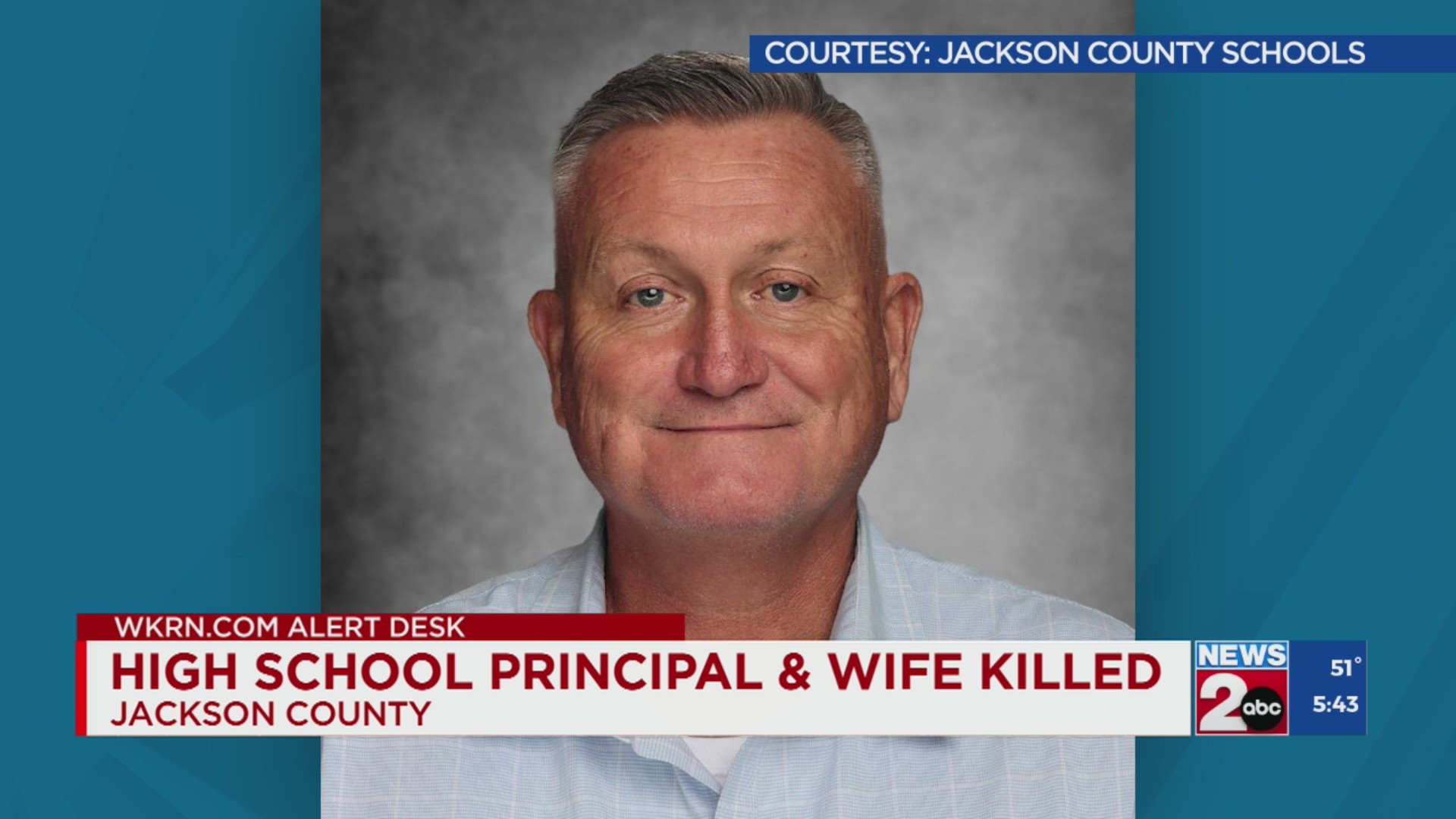 Jackson County High School principal, wife dead