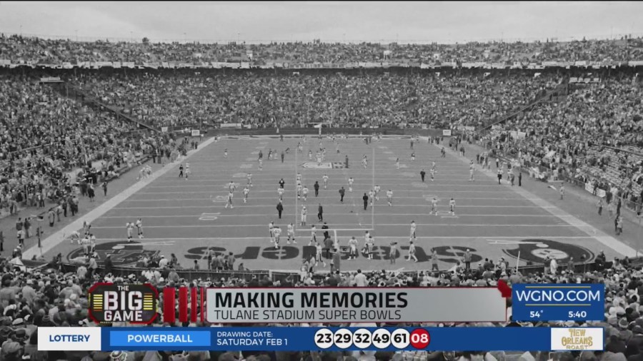 Making Memories: Tulane Stadium Super Bowls