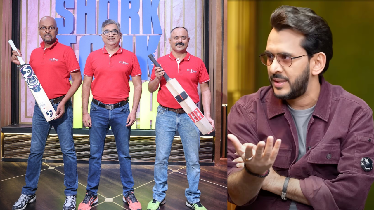 Shark Tank India 4: Founders of Str8bat bring yet another smart bat in ...