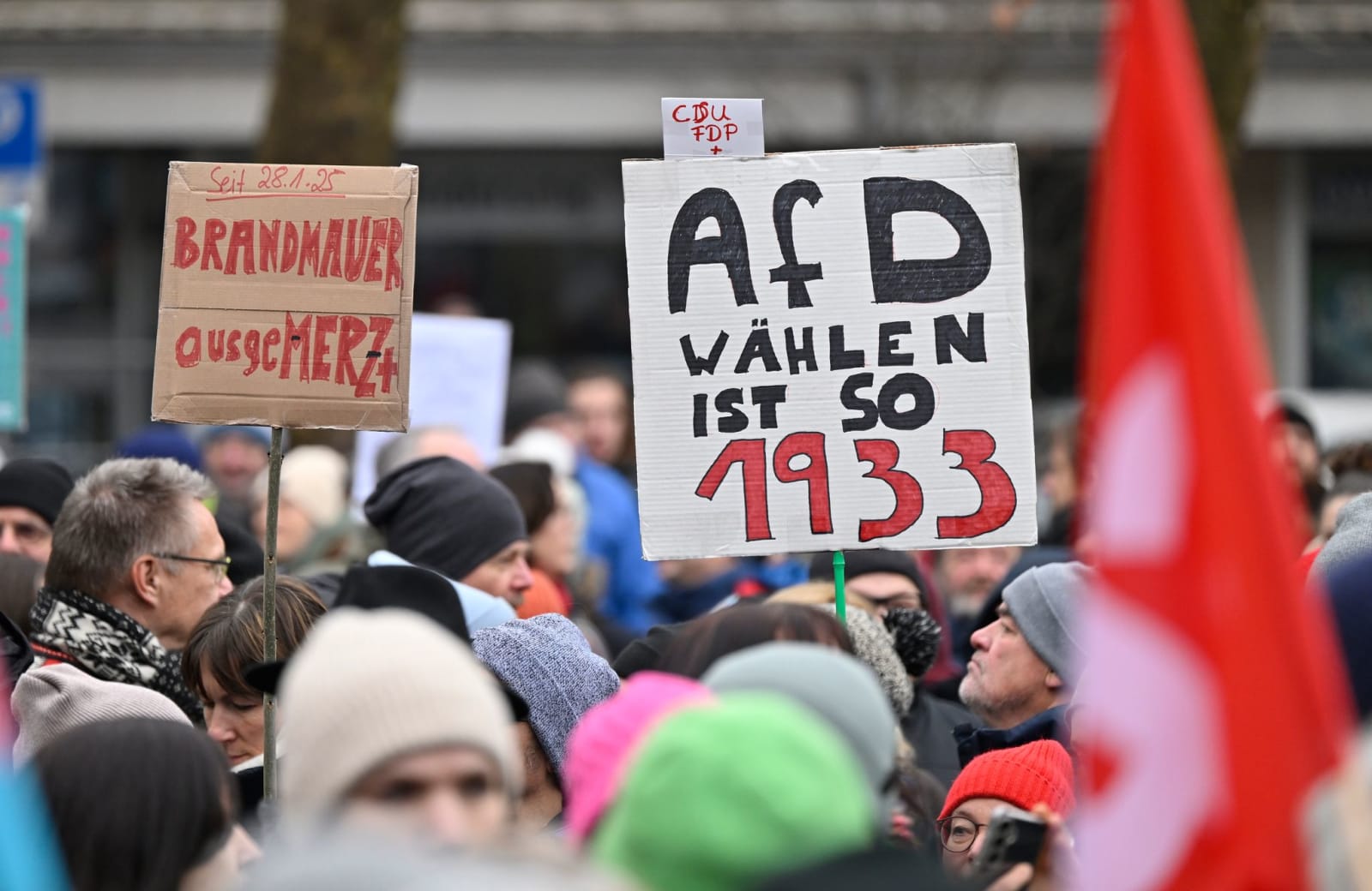 German left-wing parties report surge in new members