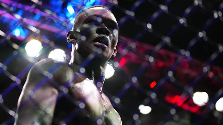 Former UFC champion Israel Adesanya reacts to KO loss after rewatching ...