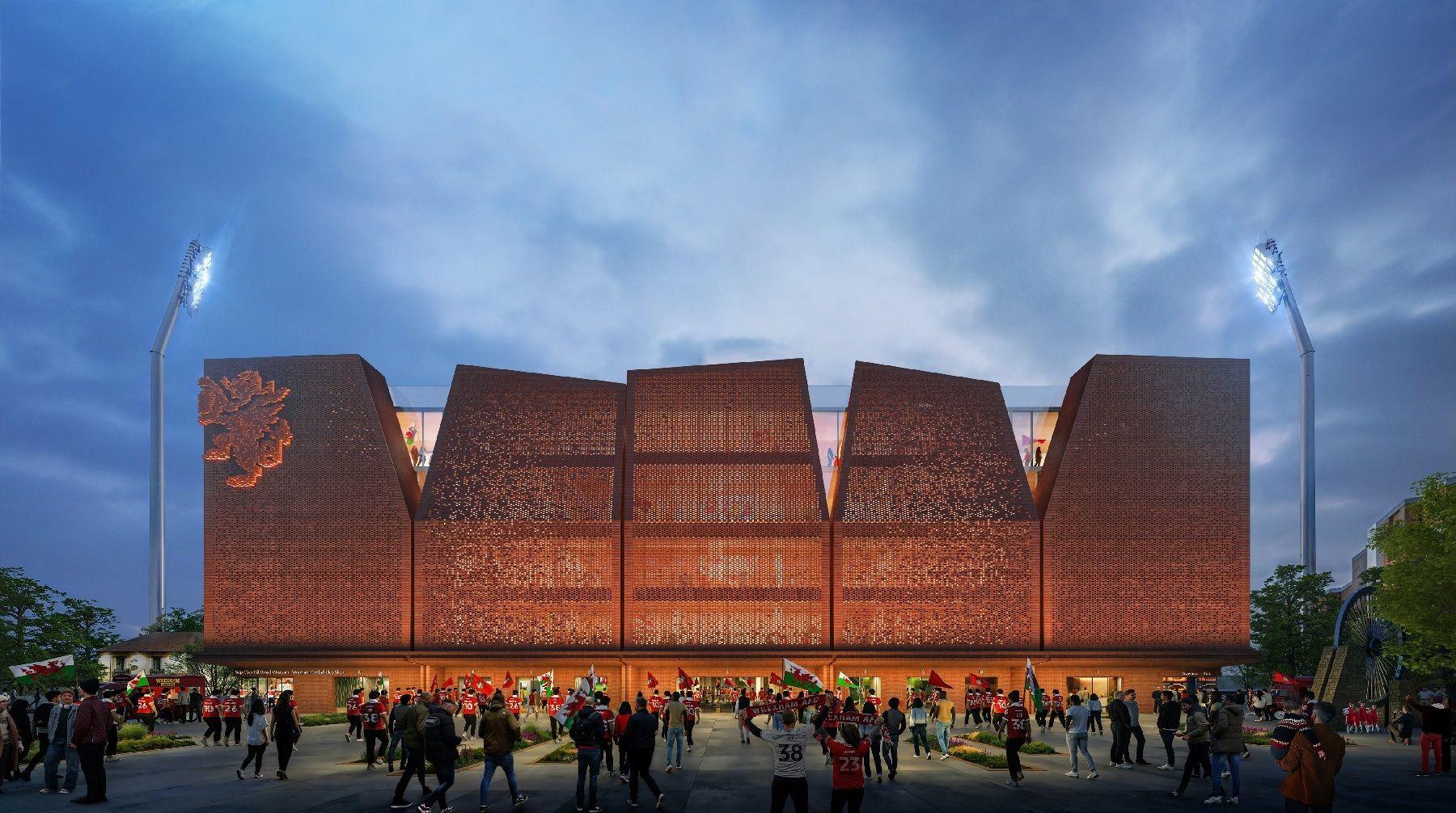 Wrexham unveil revised 'unique design' Kop stand