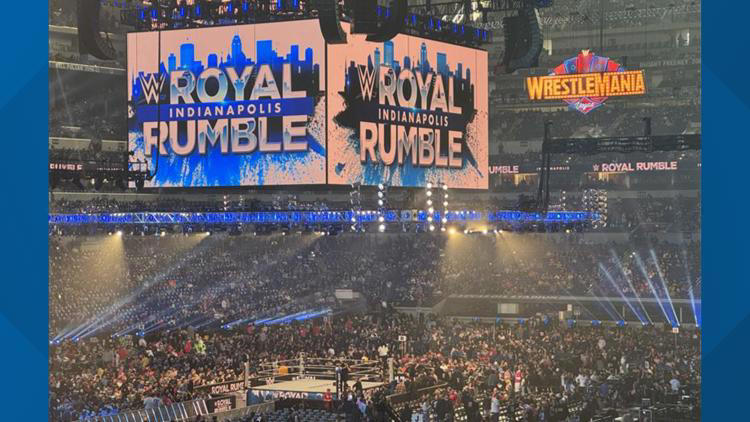 WWE: Royal Rumble in Indianapolis shatters event gate, viewership ...