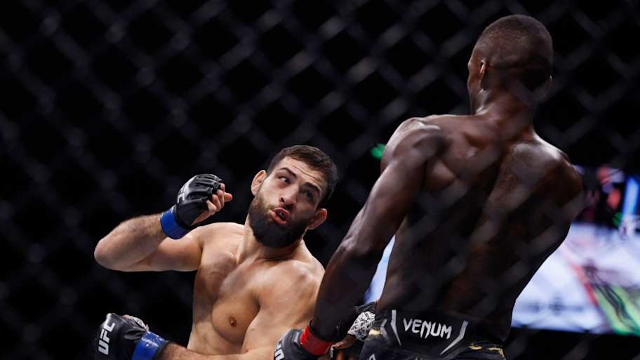 Former UFC champion Israel Adesanya reacts to KO loss after rewatching ...