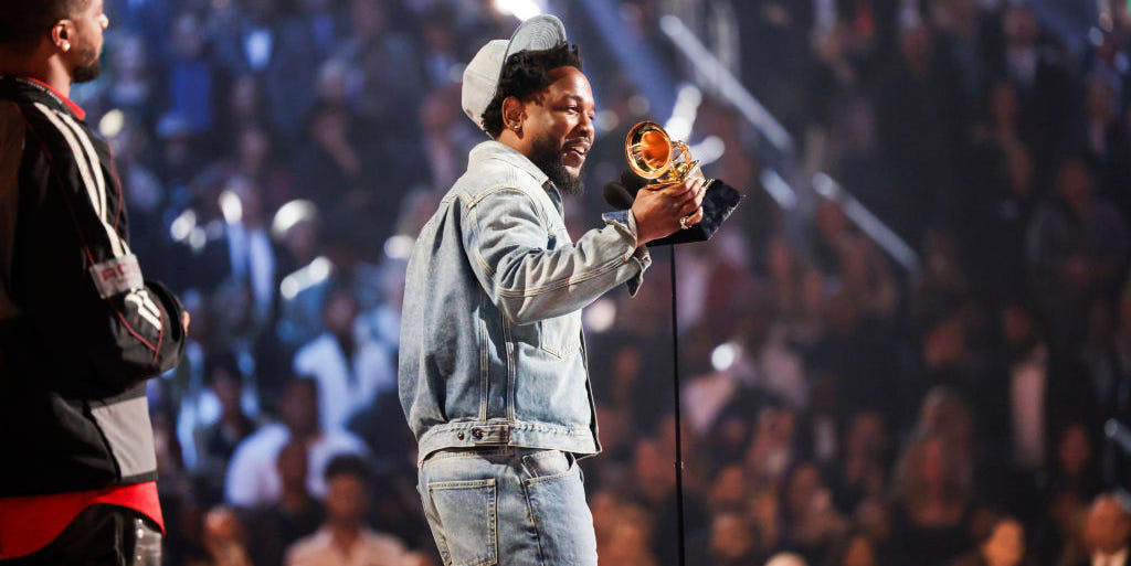 Kendrick Lamar Knows What He's Doing With His Canadian Tuxedo Kendrick Lamar Knows What He's Doing With His Canadian Tuxedo