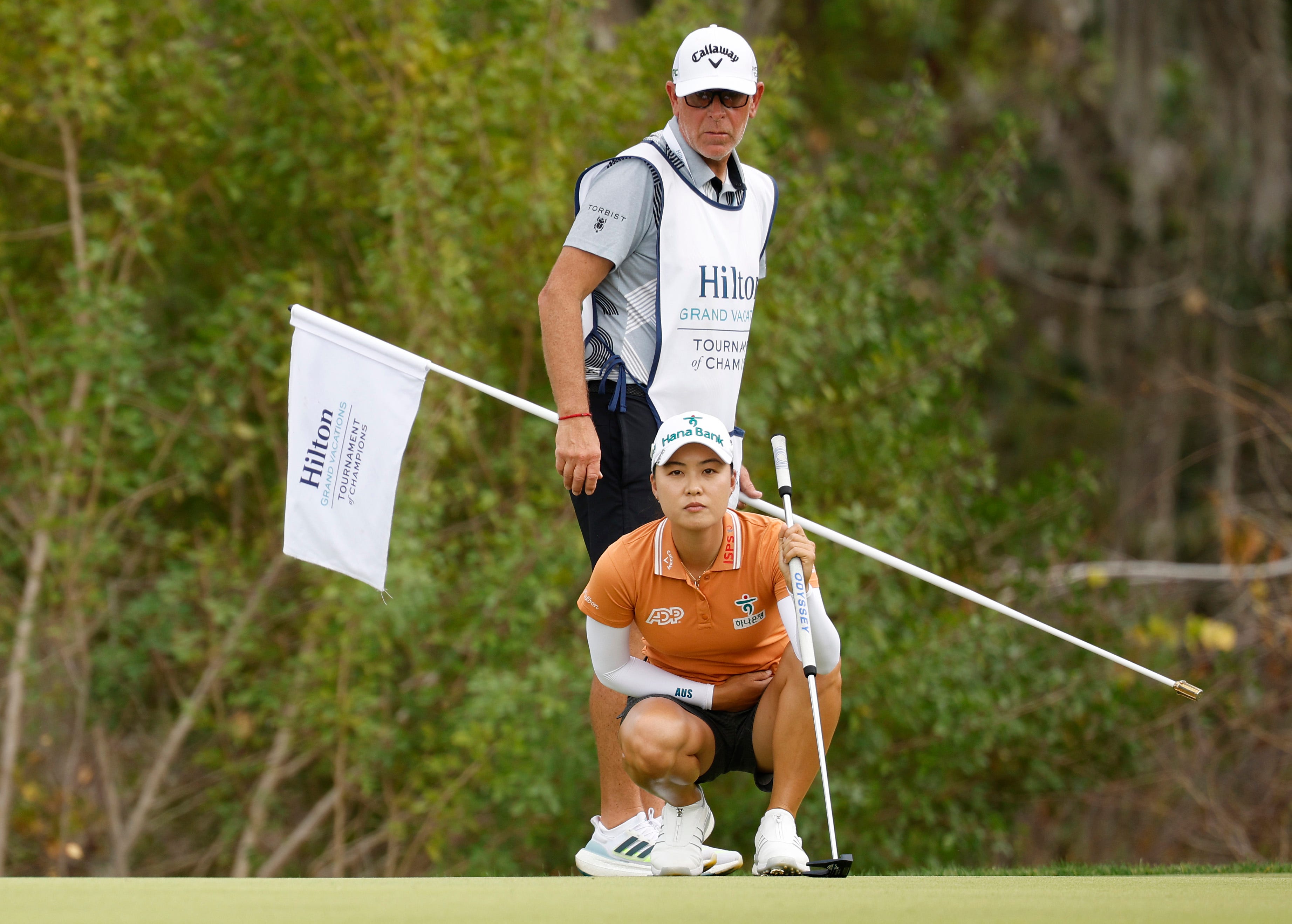 This two-time major winner switched to a long putter and carded career ...