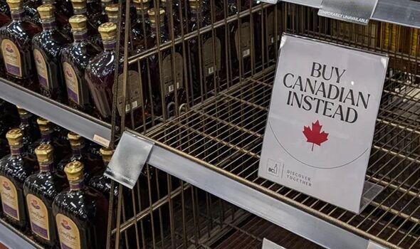 Canada empties shelves of U.S. liquor telling residents to buy local ...