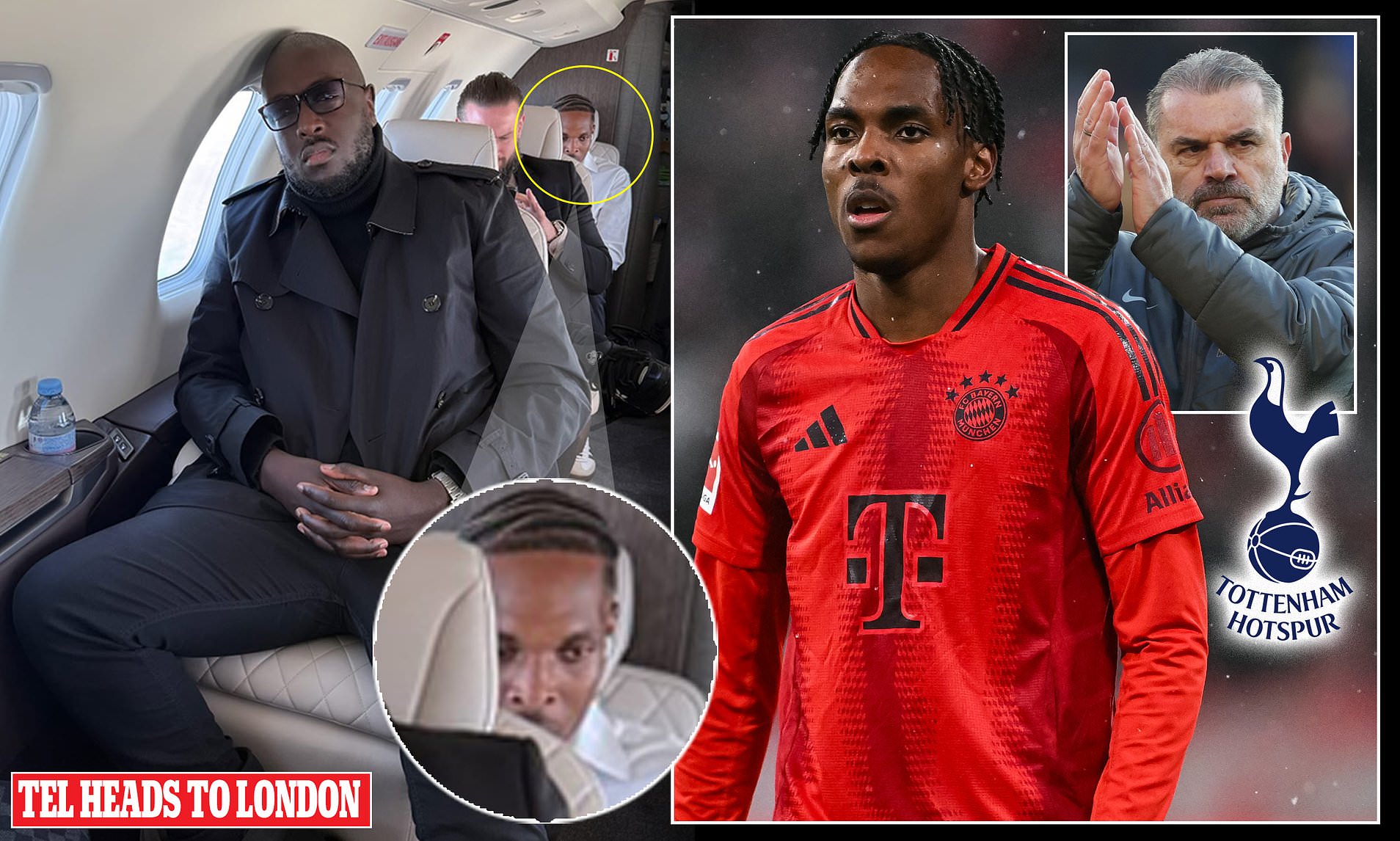 Mathys Tel agrees to join Tottenham in shock U-turn on deadline day as ...