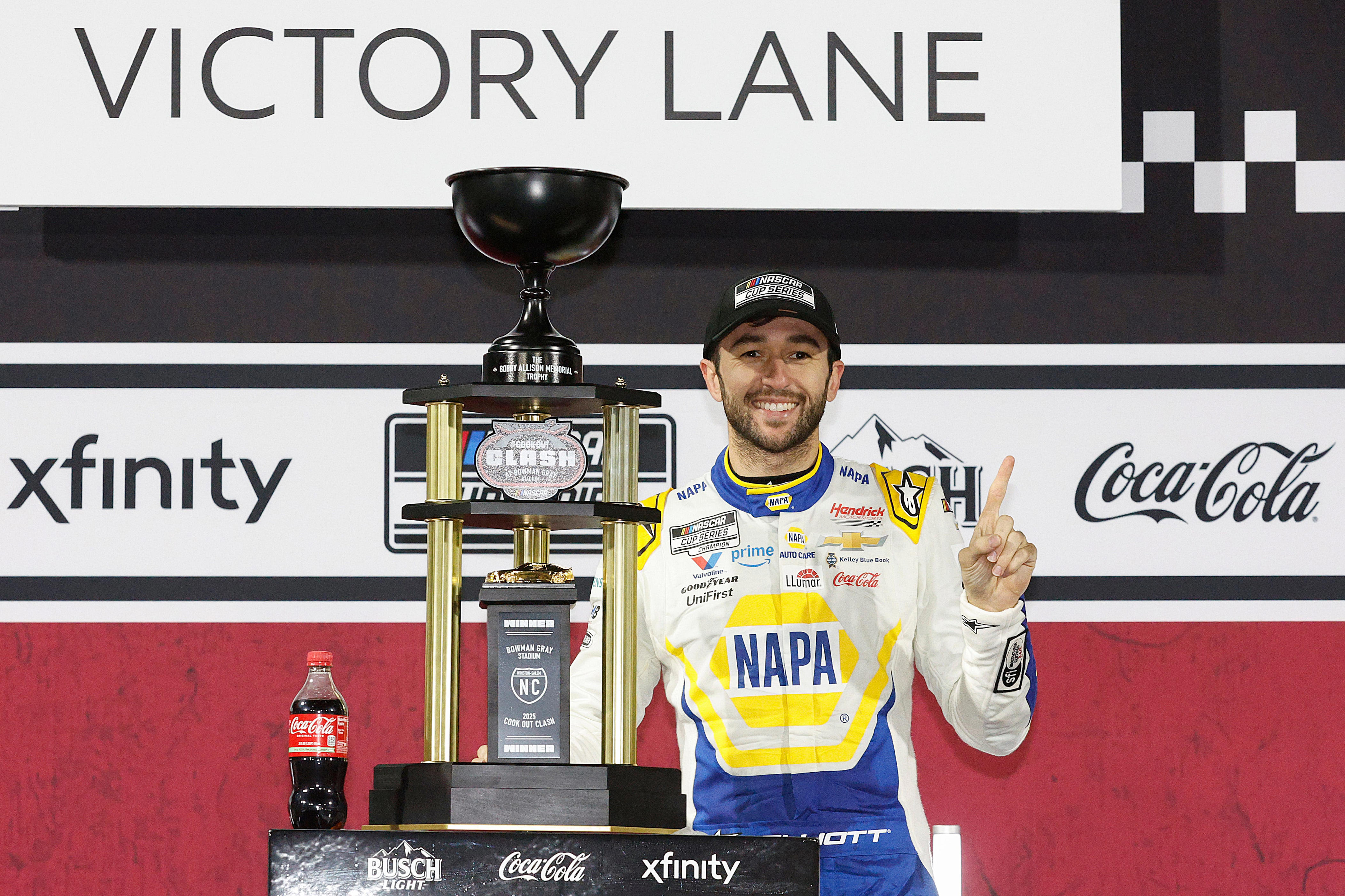 NASCAR Through the Gears: Chase Elliott wins Clash, Denny Hamlin doesn ...