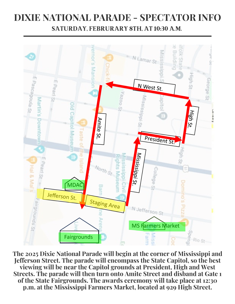 Dixie National Parade ready to roll this weekend