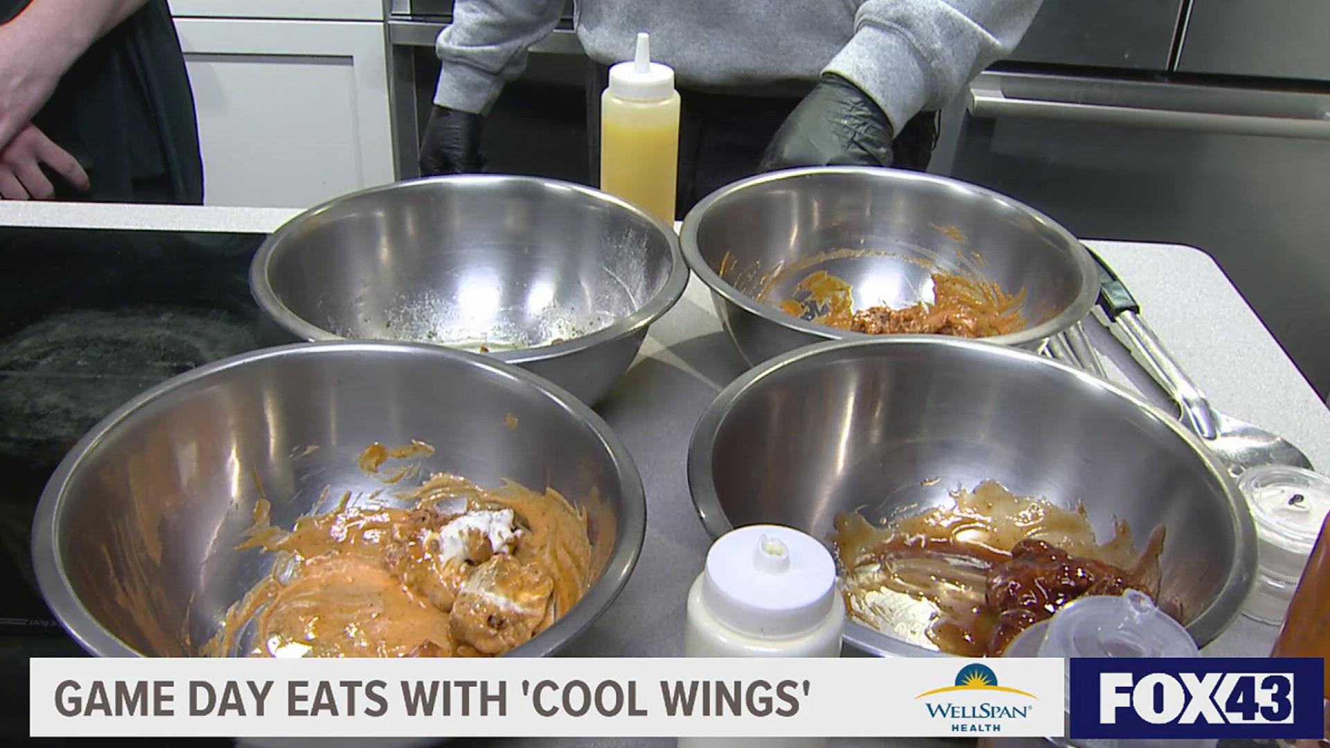 Game day eats with 'Cool Wings'