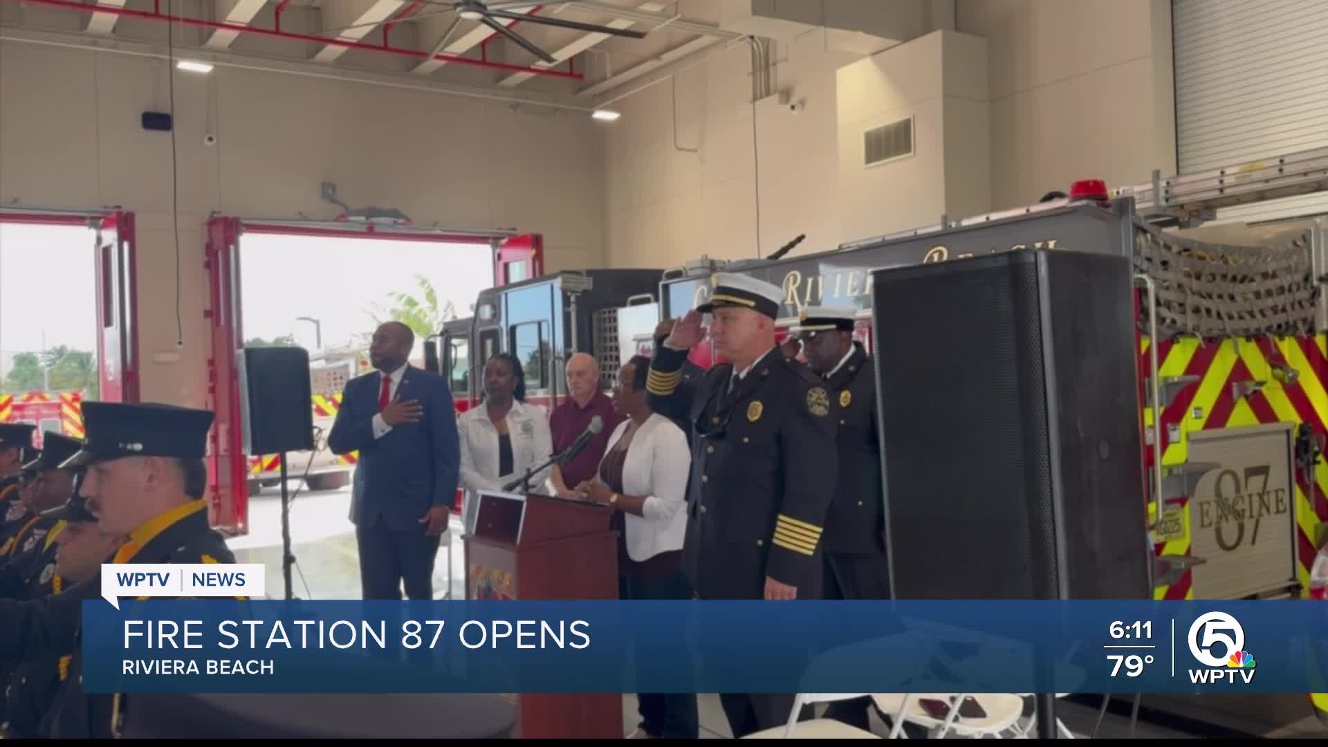 Fire Station 87 opens in Riviera Beach