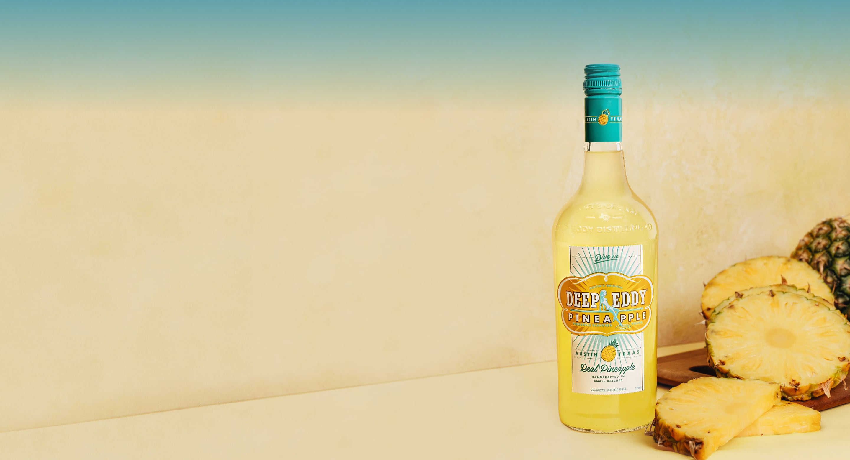 Deep Eddy Vodka just released a new pineapple flavored vodka