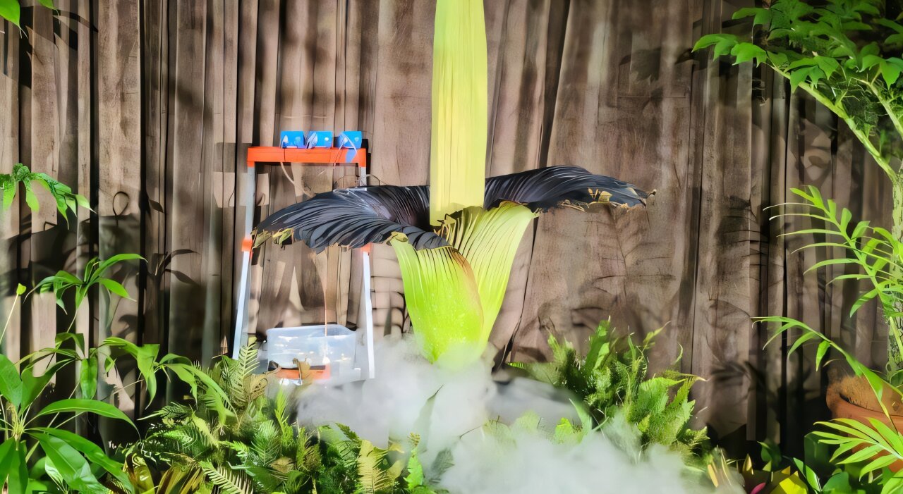 Corpse flower's rare bloom aids forensic chemistry research