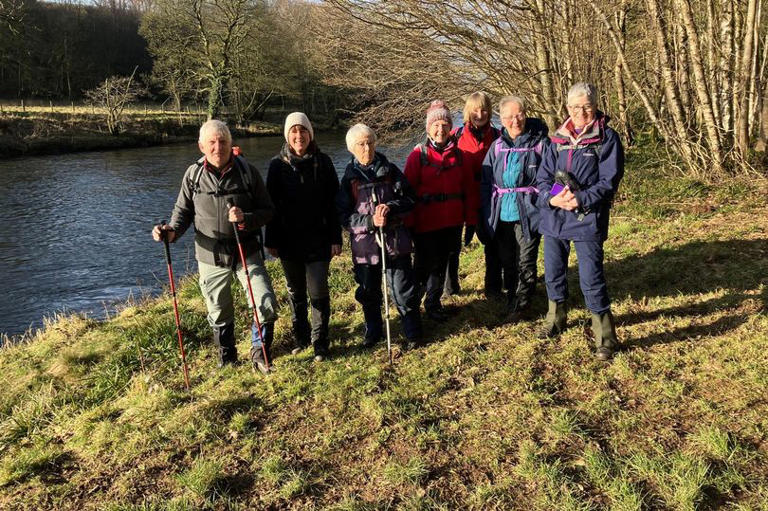 Dumfries & District Ramblers take to the outdoors for fresh air and ...