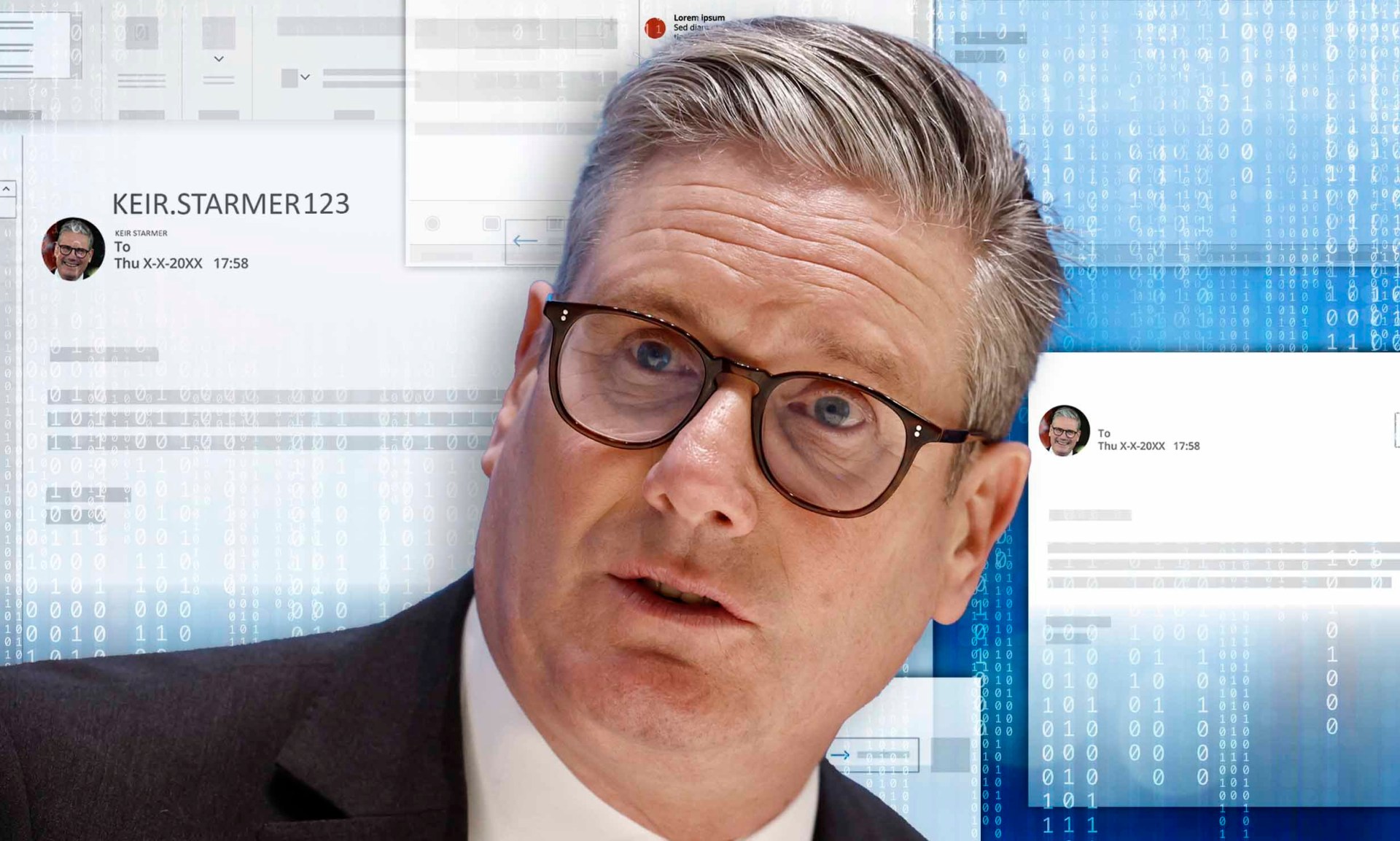 Keir abandoned email address because it was 'dangerously obvious' to ...