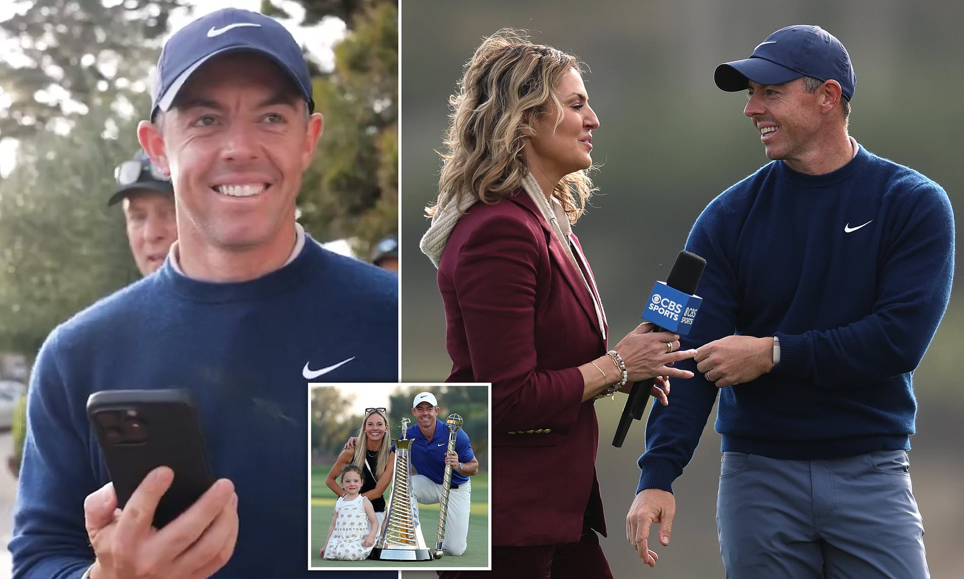 Rory McIlroy shares call with daughter Poppy after Pebble Beach win