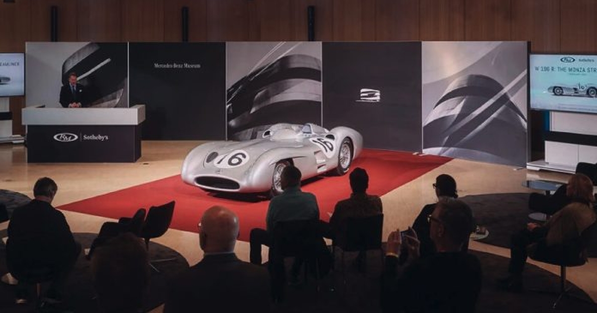 World’s Second Most Expensive Car Sold at Auction