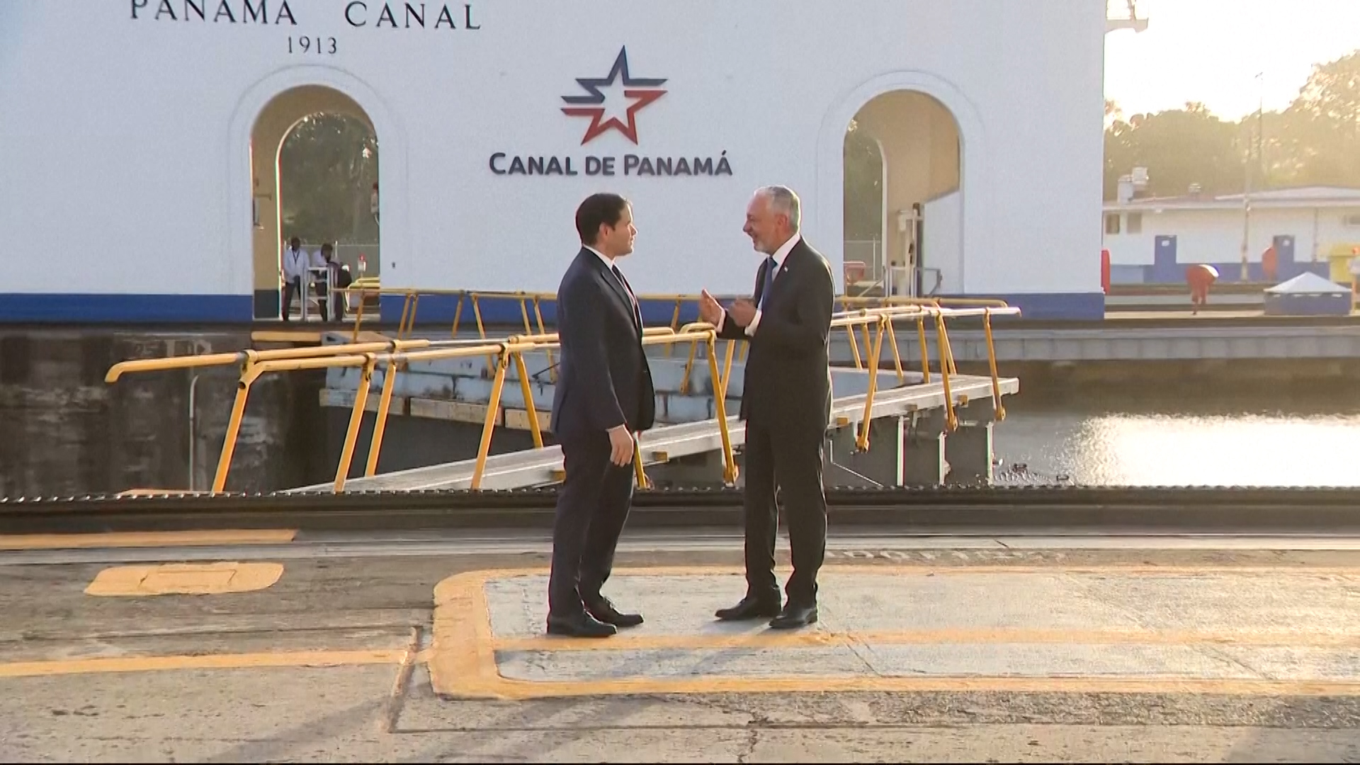 Rubio Visits Panama Canal As Trump Vows To 'Take It Back'