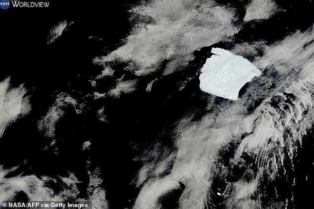 World's largest iceberg is falling apart, satellite images reveal