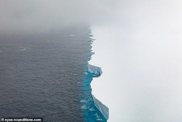 World's largest iceberg is falling apart, satellite images reveal