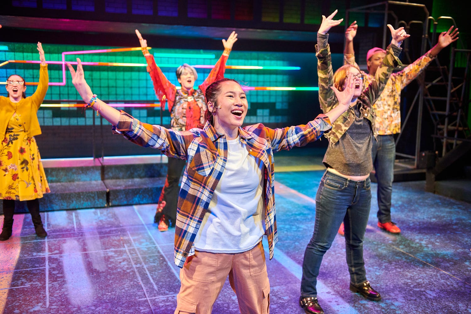 In First Stage's world-premiere musical 'Emily Song,' a young superhero ...