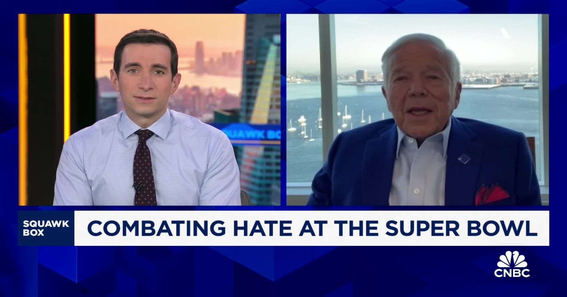 Robert Kraft gives first look at his Super Bowl commercial with Tom ...