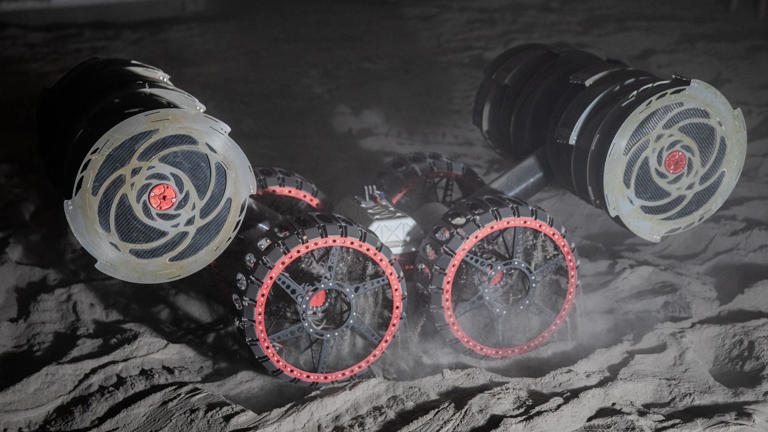 NASA’s powerful moon mining robot could dig 10,000 kg of soil in a ...