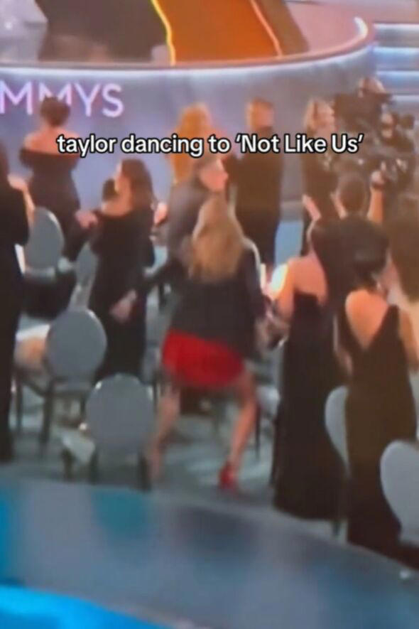 Taylor Swift caught busting odd dance moves to Kendrick Lamar's Not ...
