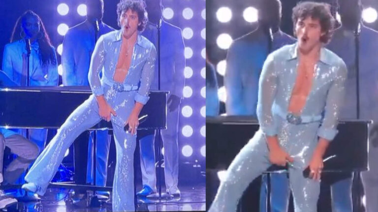 Benson Boone’s Bold move! Singer’s daring ‘Crotch’ grab steals the show ...