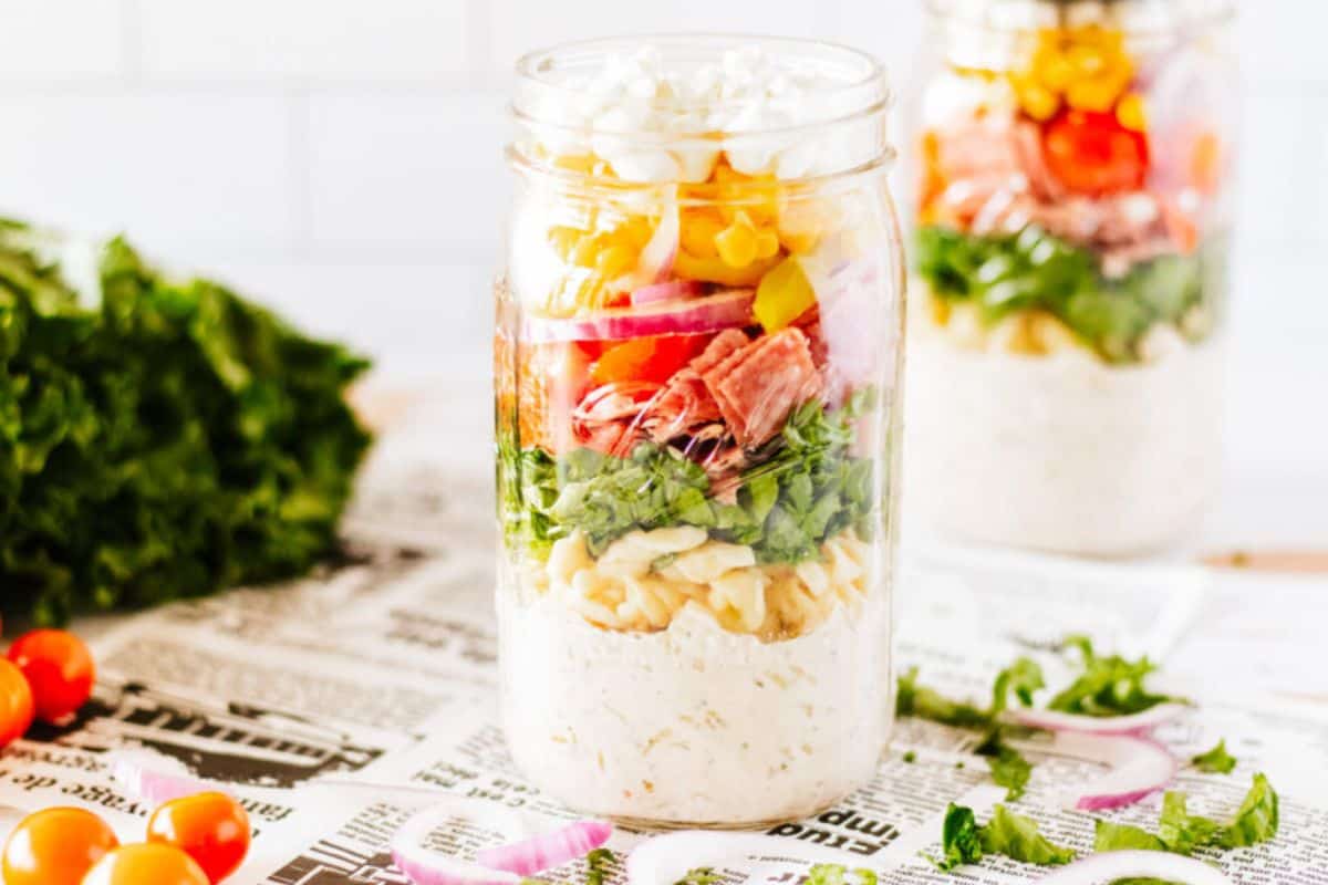 9 Healthy Salads In A Jar You Can Pack For Lunch