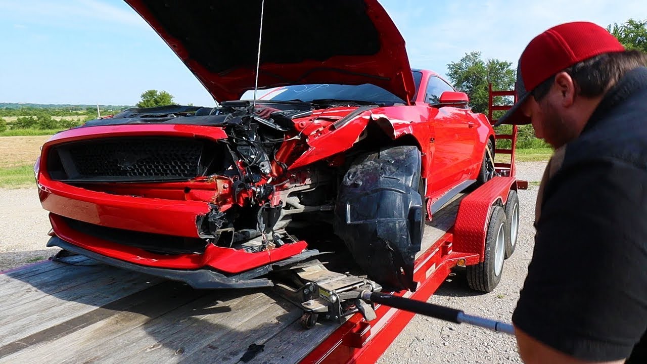 Rebuilding A Wrecked 2017 Mustang GT