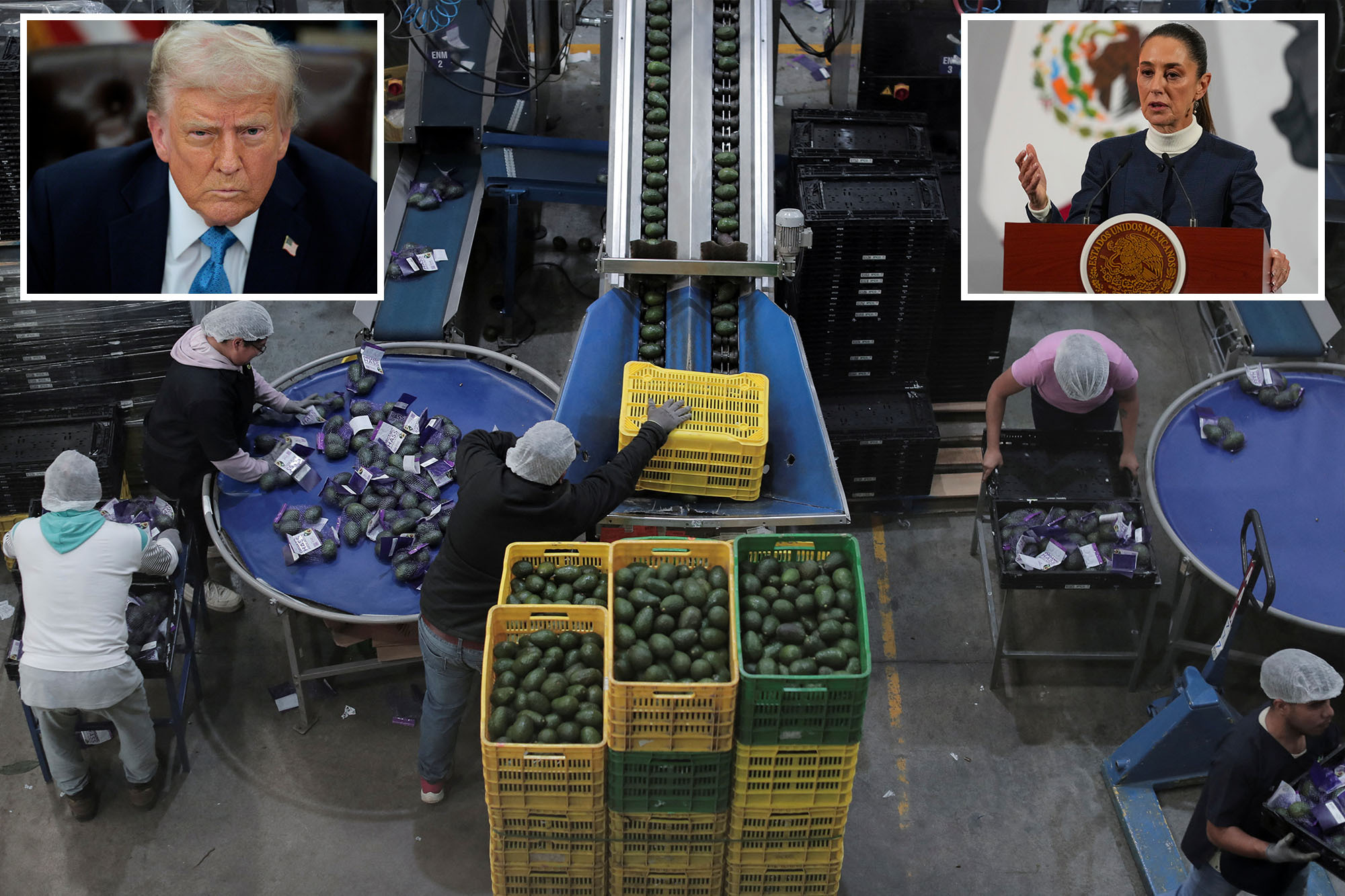 Mexico president makes deal with Trump to pause tariffs for a month ...